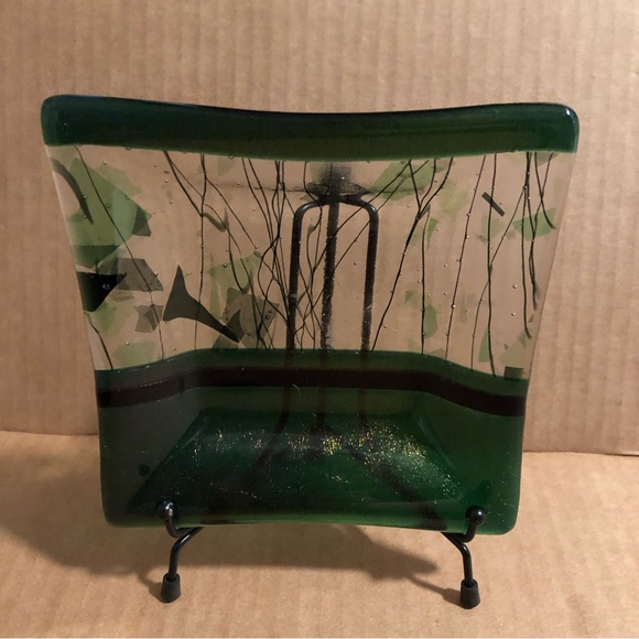 C and C Coffman | Art | Fused Art Glass 6 Dish Signed By C And C ...